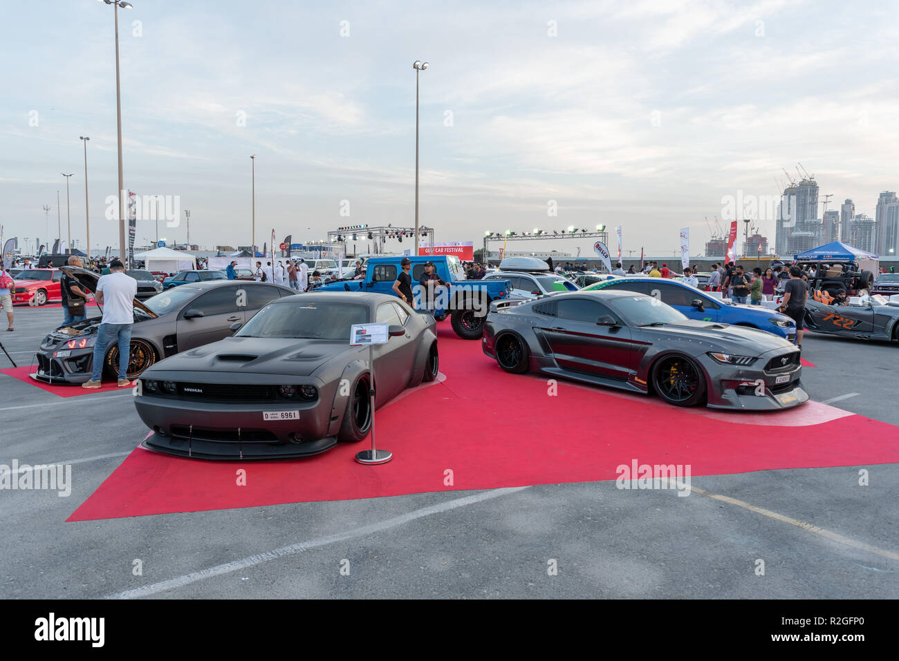 November 16, 2018, Gulf Car Festival, Dubai, United Arab Emirates, it's ...