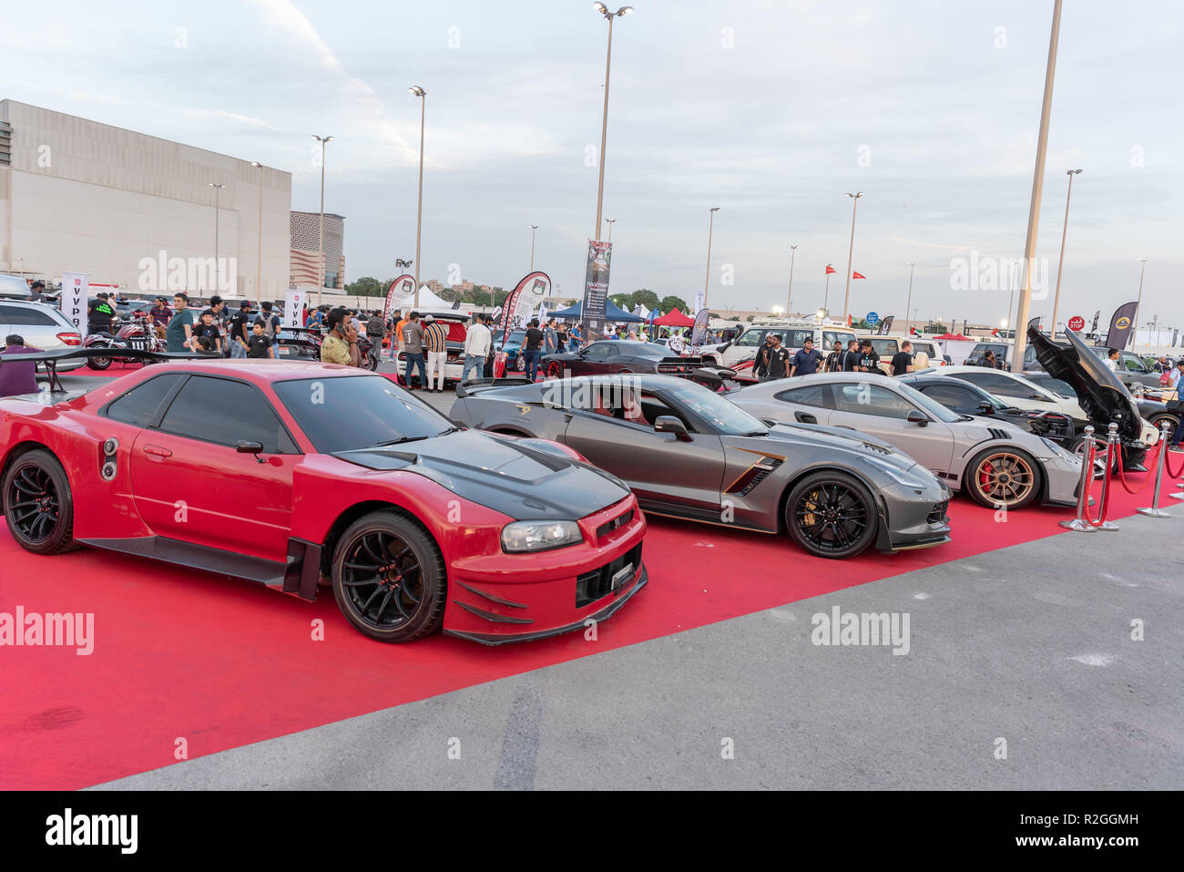 November 16, 2018, Gulf Car Festival, Dubai, United Arab Emirates, it's ...
