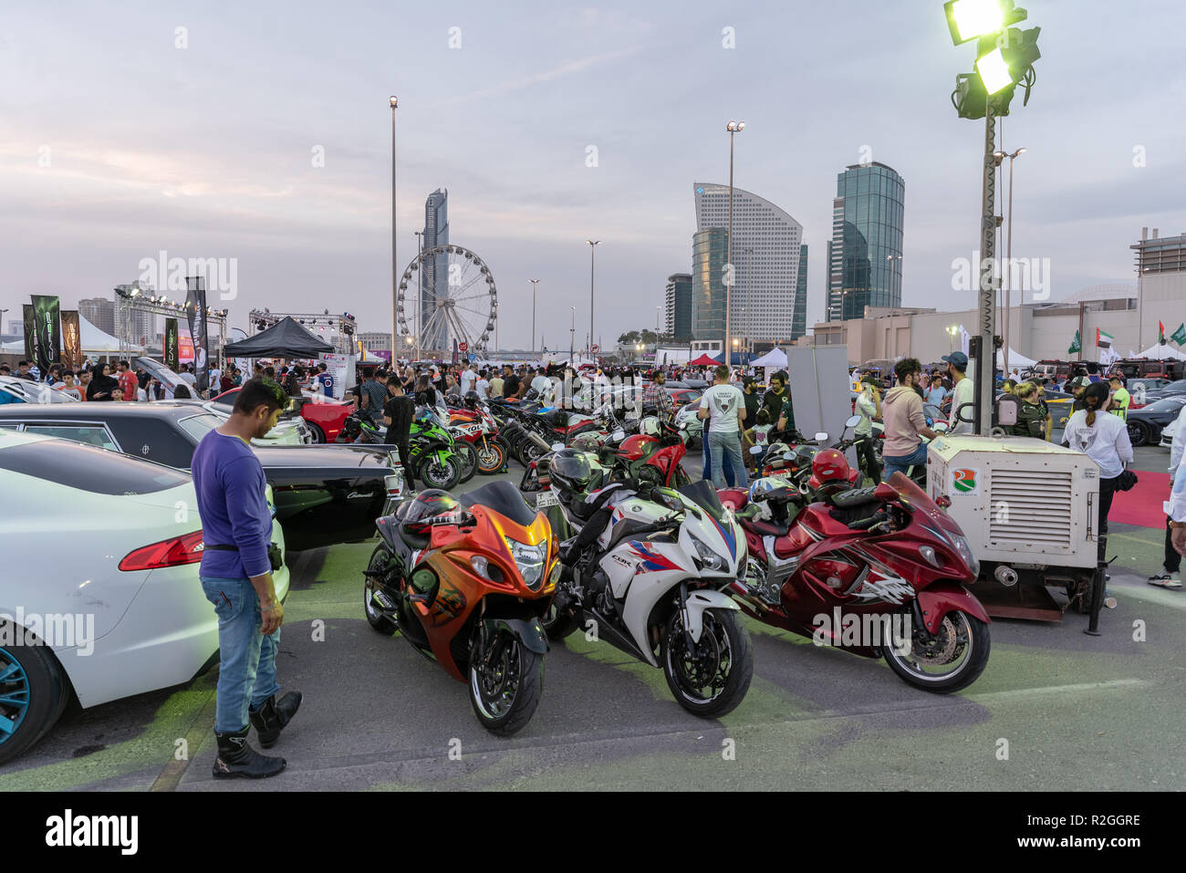 November 16, 2018, Gulf Car Festival, Dubai, United Arab Emirates, it's ...