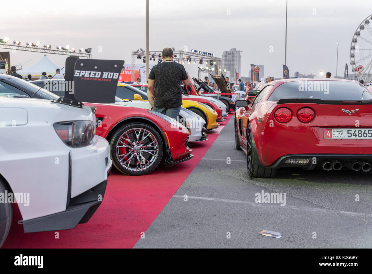 November 16, 2018, Gulf Car Festival, Dubai, United Arab Emirates, it's ...