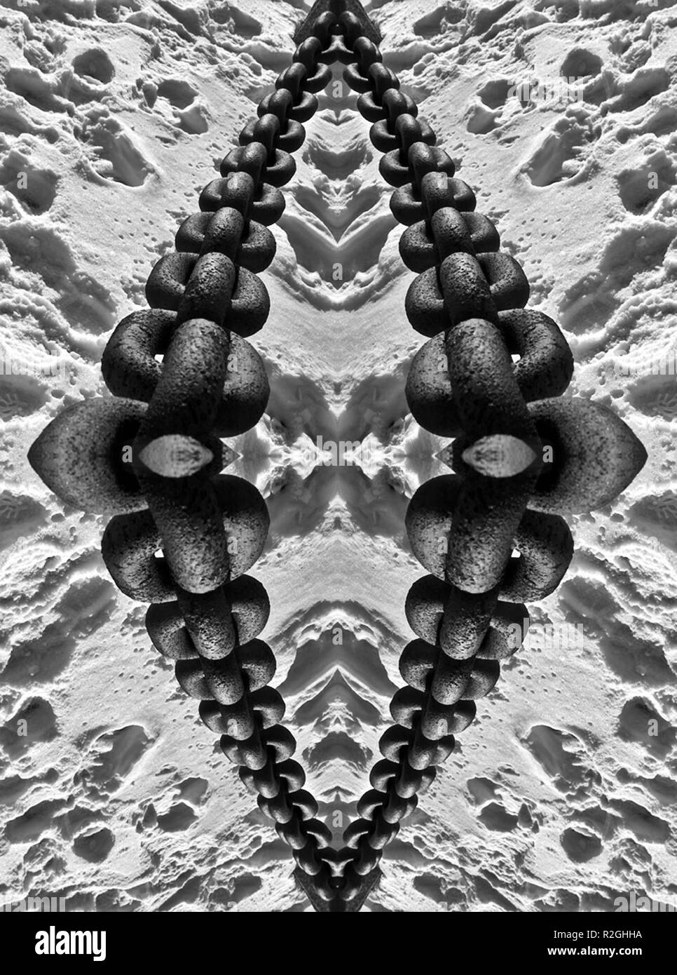 Chain vertical Black and White Stock Photos & Images - Alamy