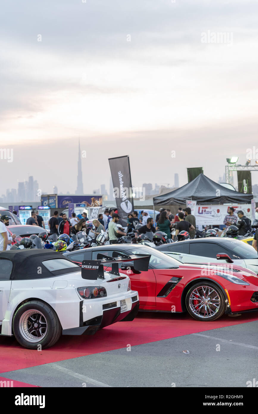 November 16, 2018, Gulf Car Festival, Dubai, United Arab Emirates, it's ...