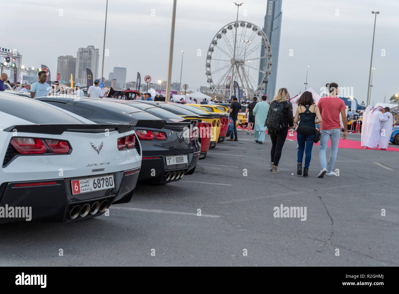 November 16, 2018, Gulf Car Festival, Dubai, United Arab Emirates, it's ...