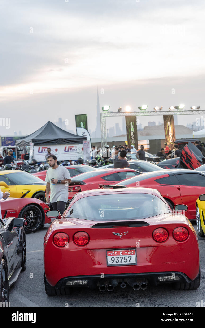 November 16, 2018, Gulf Car Festival, Dubai, United Arab Emirates, it's ...