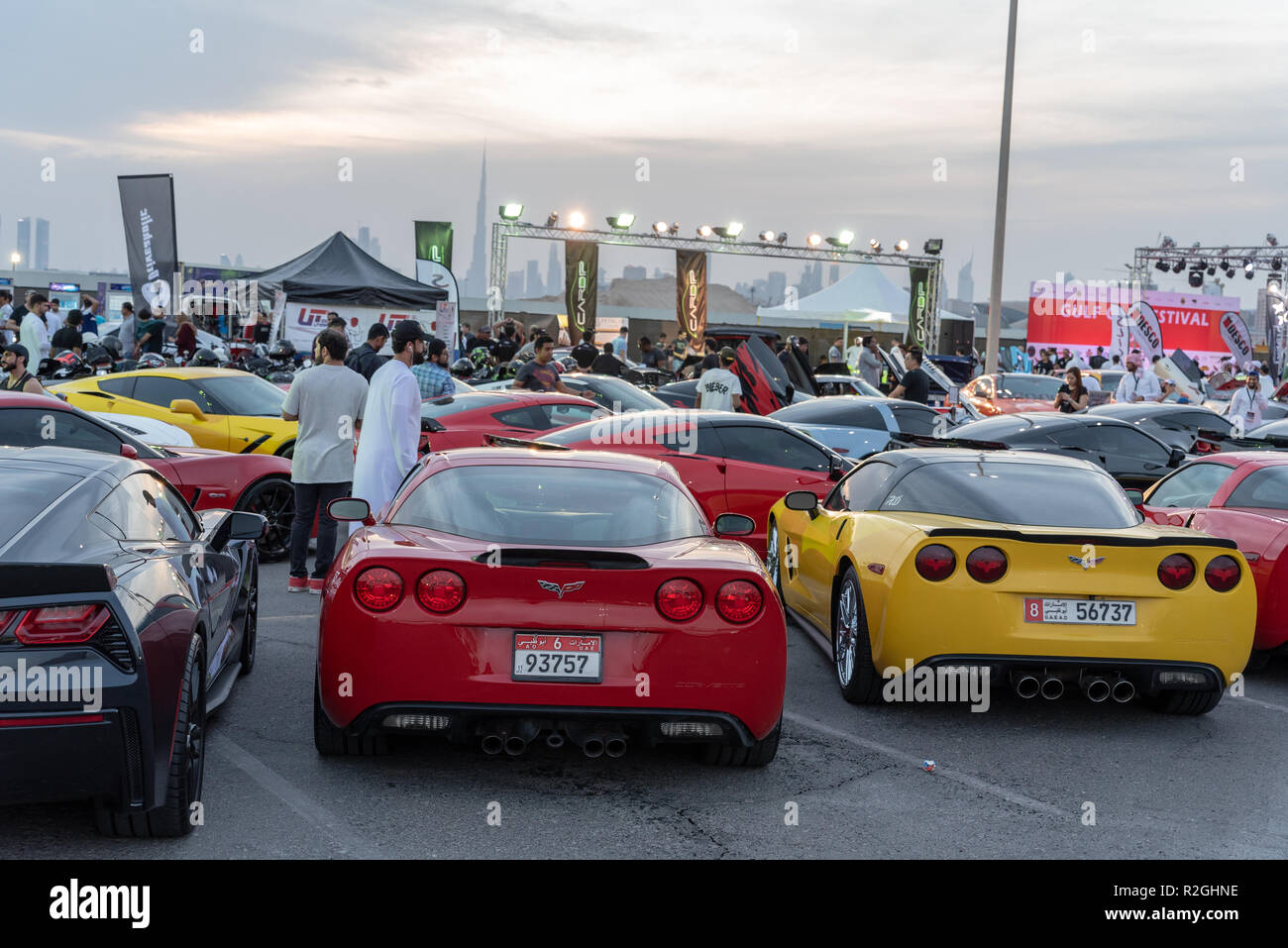 November 16, 2018, Gulf Car Festival, Dubai, United Arab Emirates, it's ...