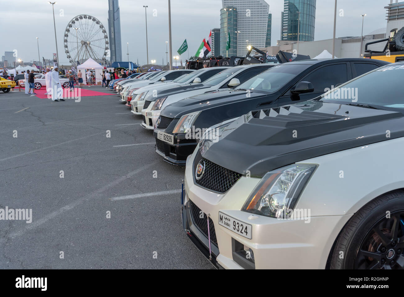 November 16, 2018, Gulf Car Festival, Dubai, United Arab Emirates, it's ...