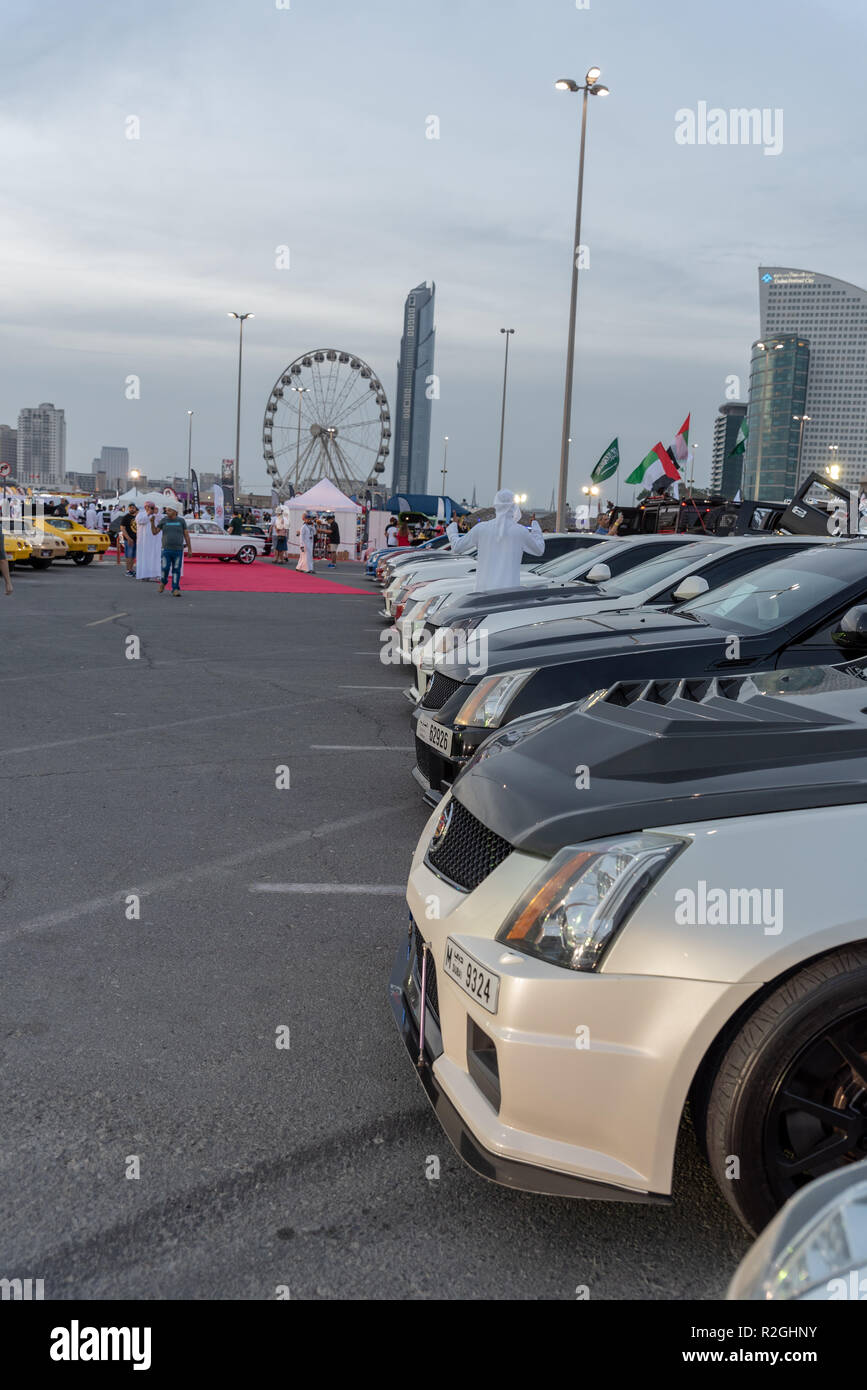 November 16, 2018, Gulf Car Festival, Dubai, United Arab Emirates, it's ...