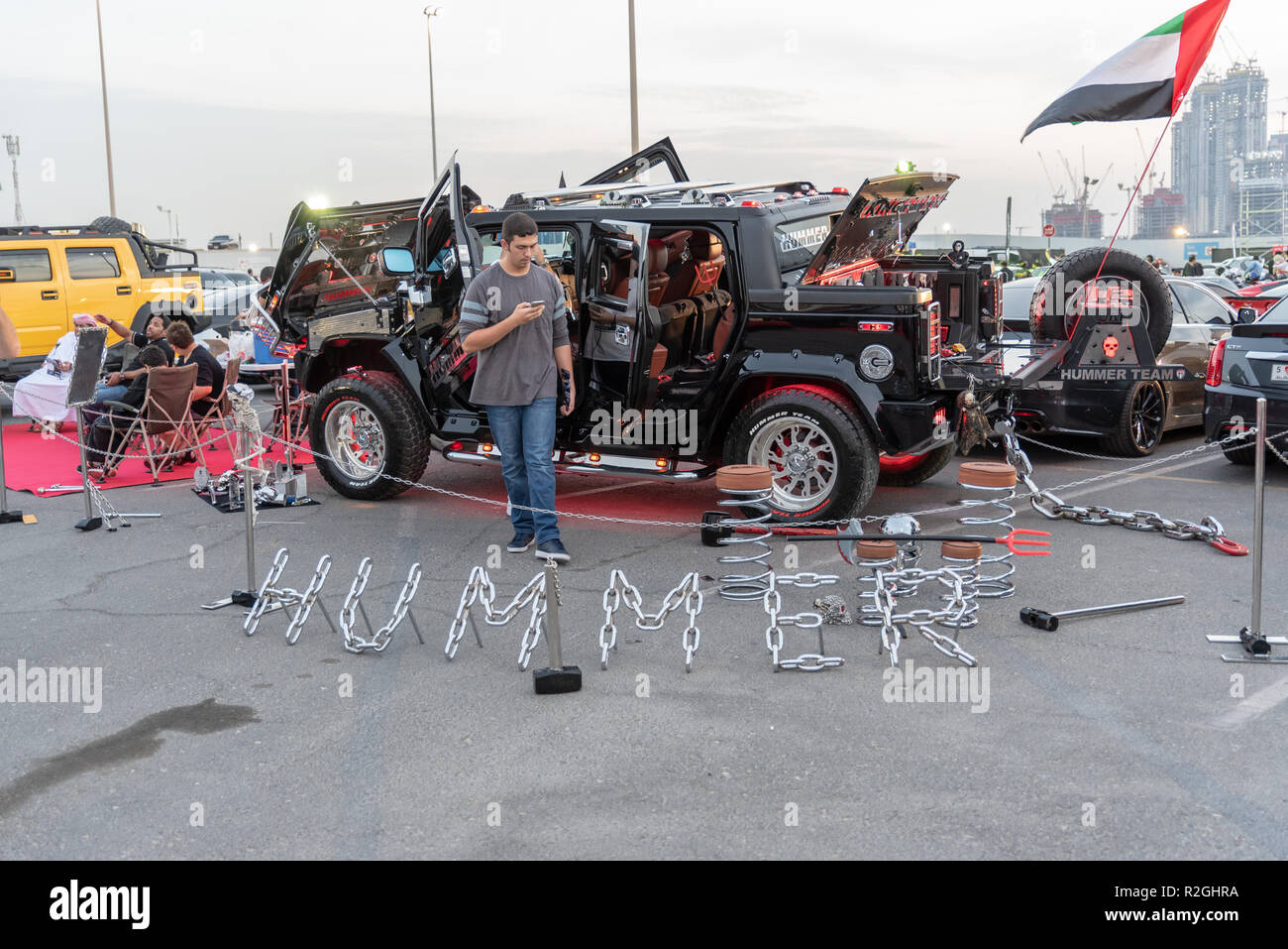 November 16, 2018, Gulf Car Festival, Dubai, United Arab Emirates, it's ...
