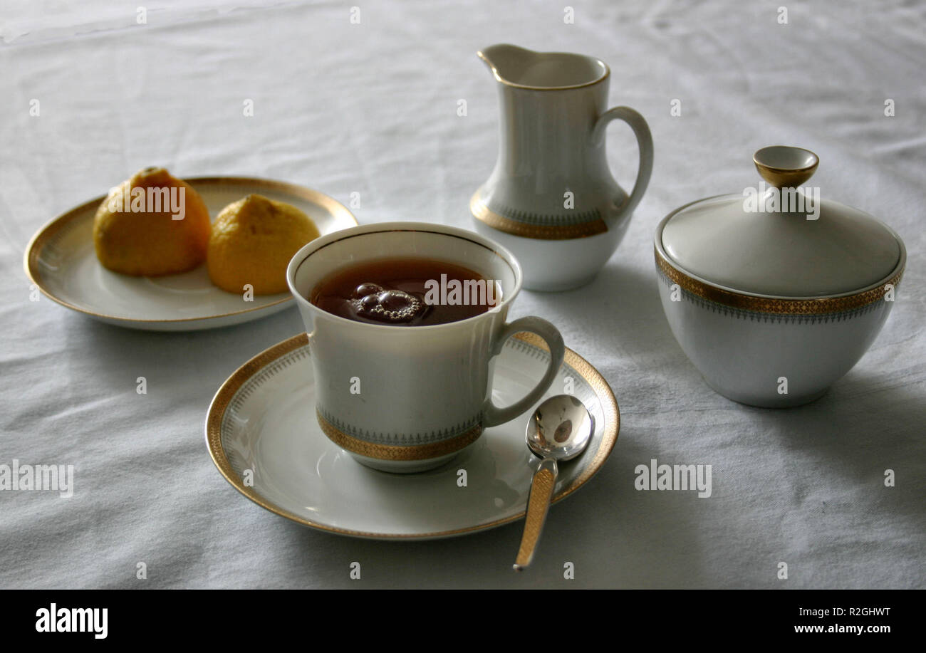 milk or lemon Stock Photo - Alamy