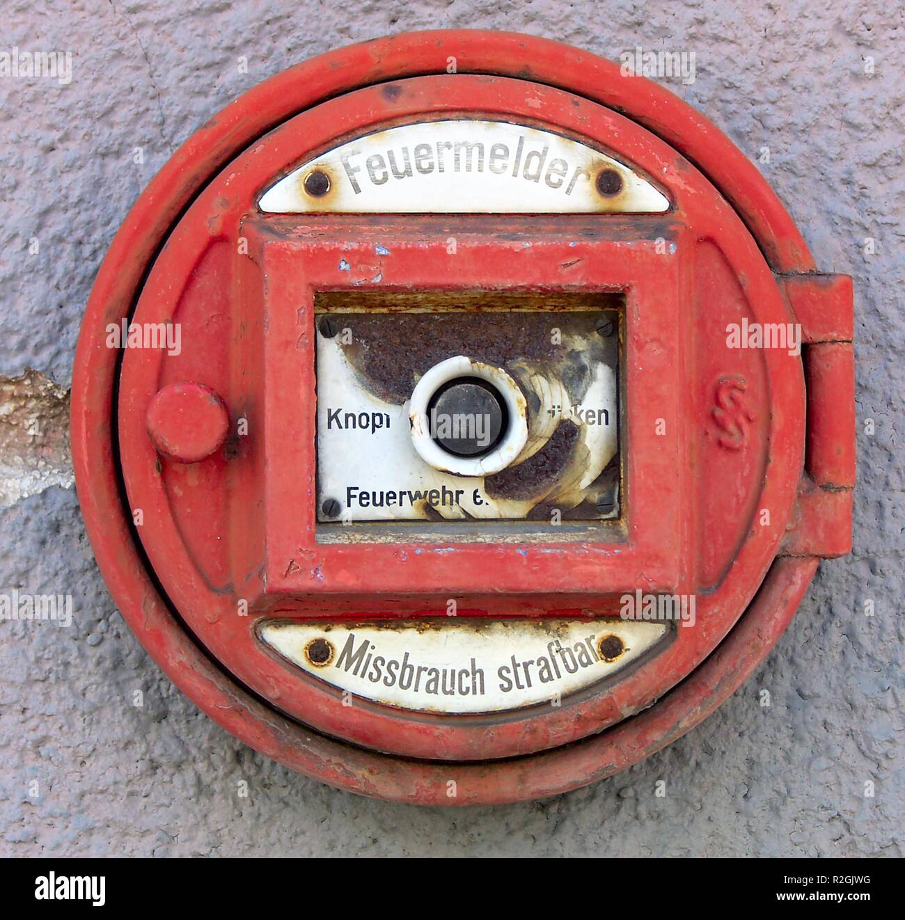 Fire brigade alarm hi-res stock photography and images - Alamy