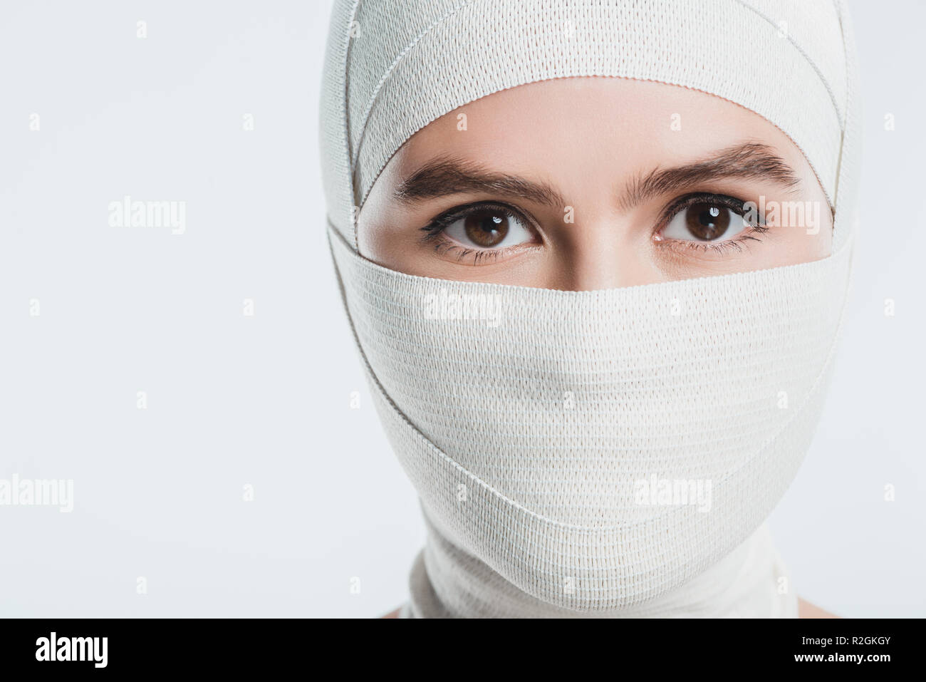 Bandages cosmetic face hi-res stock photography and images - Alamy