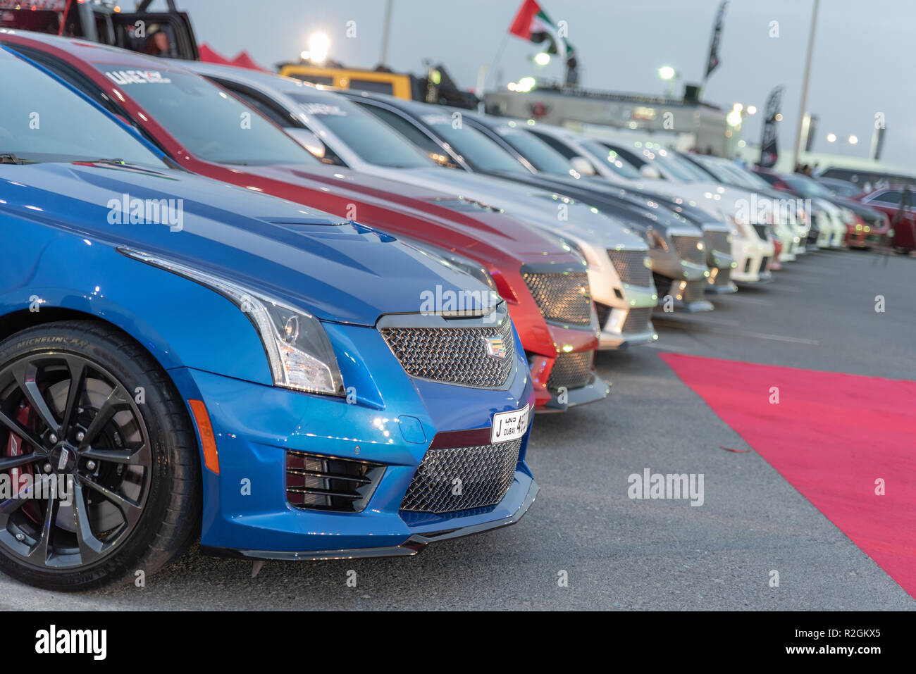 November 16, 2018, Gulf Car Festival, Dubai, United Arab Emirates, it's ...