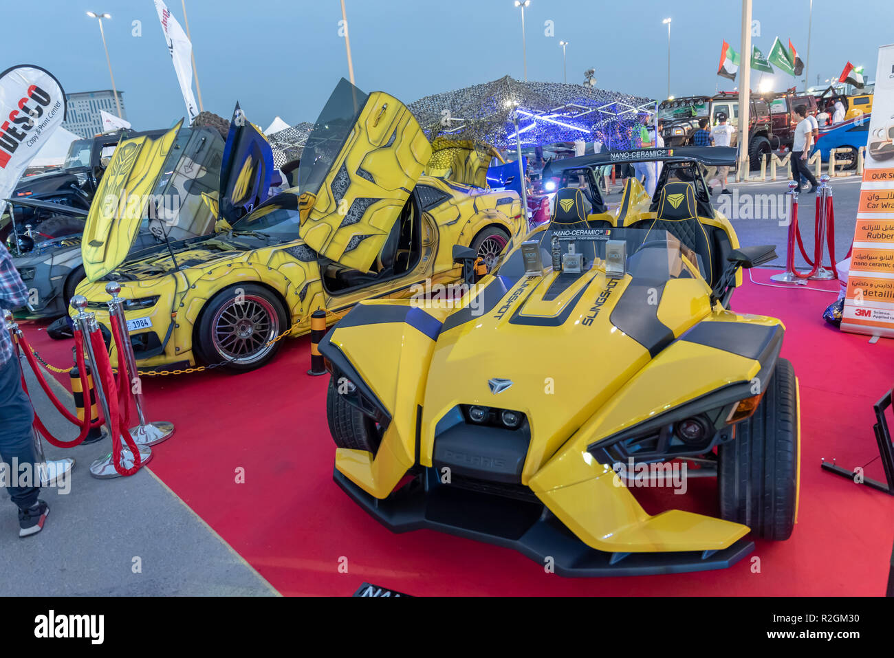 November 16, 2018, Gulf Car Festival, Dubai, United Arab Emirates, it's ...
