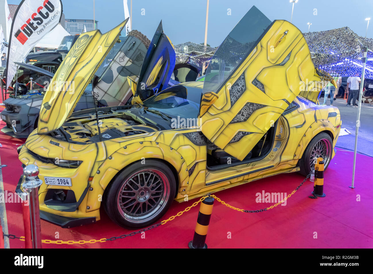 November 16, 2018, Gulf Car Festival, Dubai, United Arab Emirates, it's ...