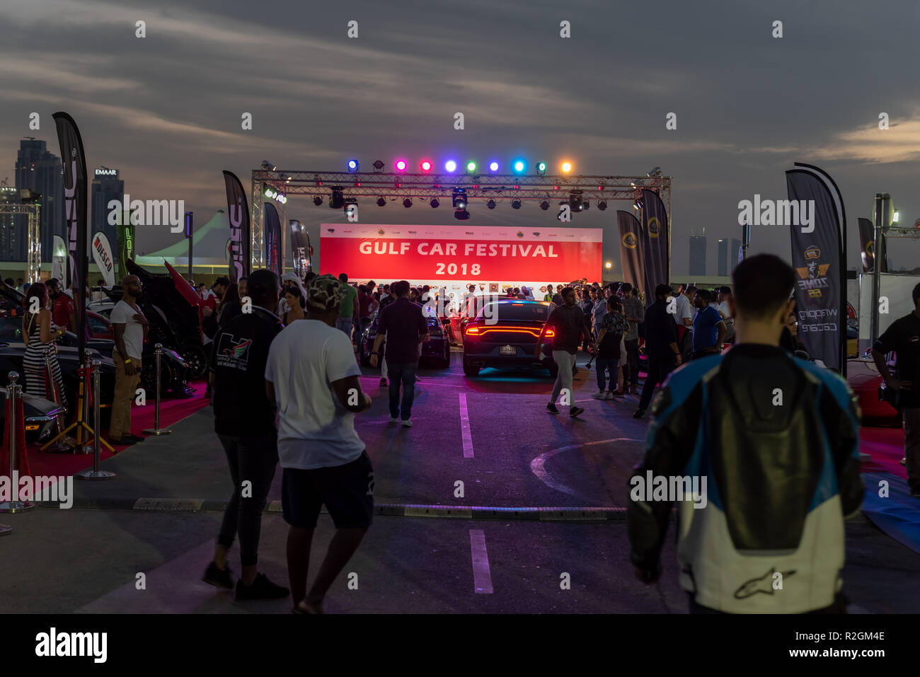 November 16, 2018, Gulf Car Festival, Dubai, United Arab Emirates, it's ...