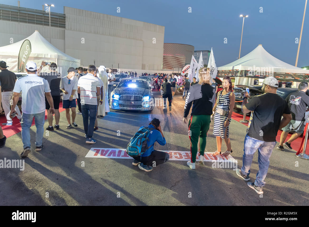 November 16, 2018, Gulf Car Festival, Dubai, United Arab Emirates, it's ...