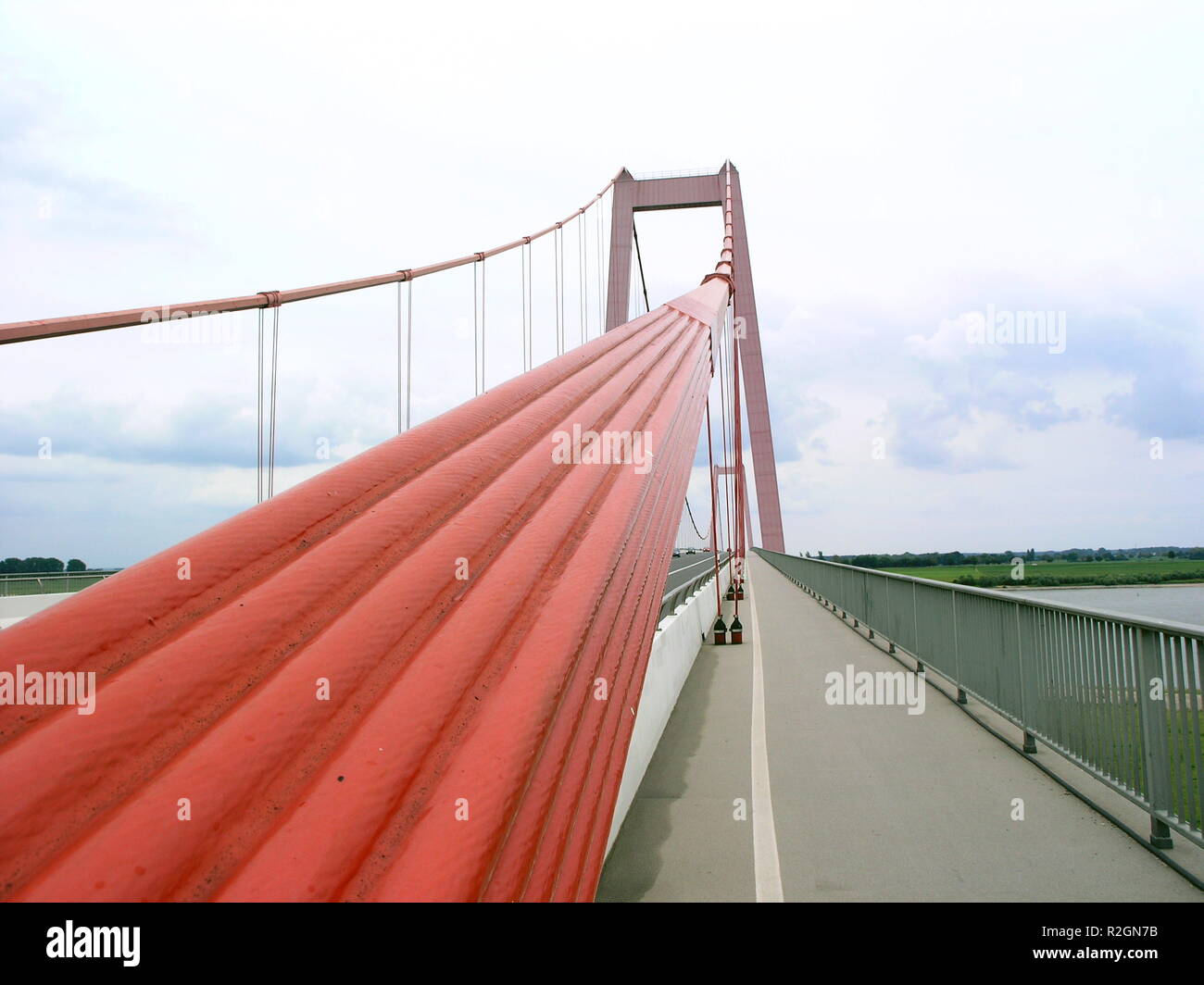 Steel wire rope bridge hi-res stock photography and images - Alamy