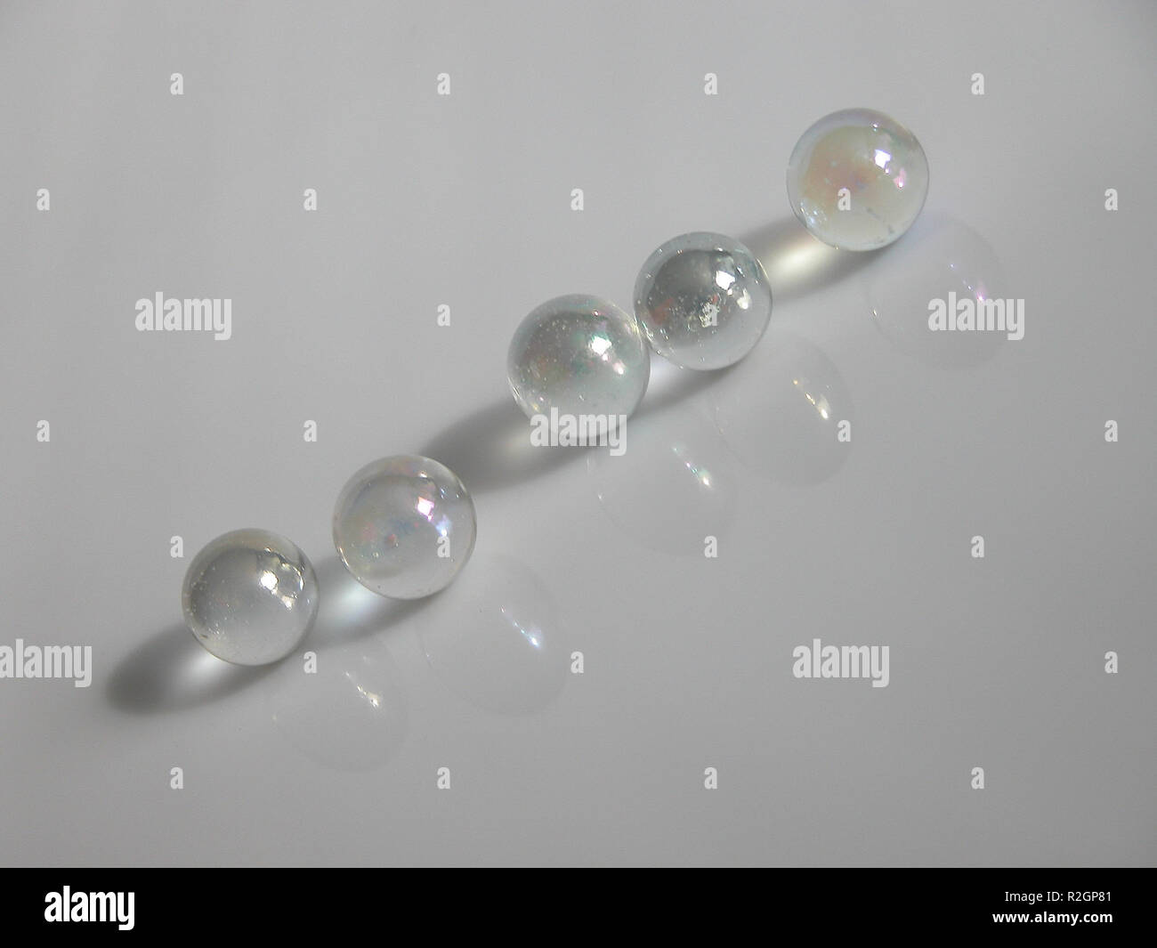 glass balls v Stock Photo - Alamy