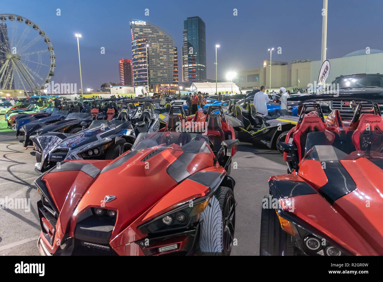 November 16, 2018, Gulf Car Festival, Dubai, United Arab Emirates, it's ...