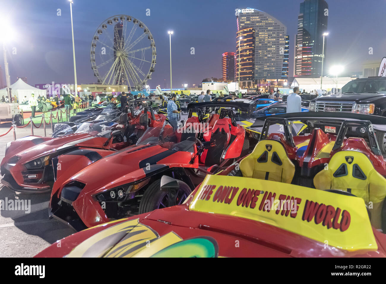 November 16, 2018, Gulf Car Festival, Dubai, United Arab Emirates, it's ...
