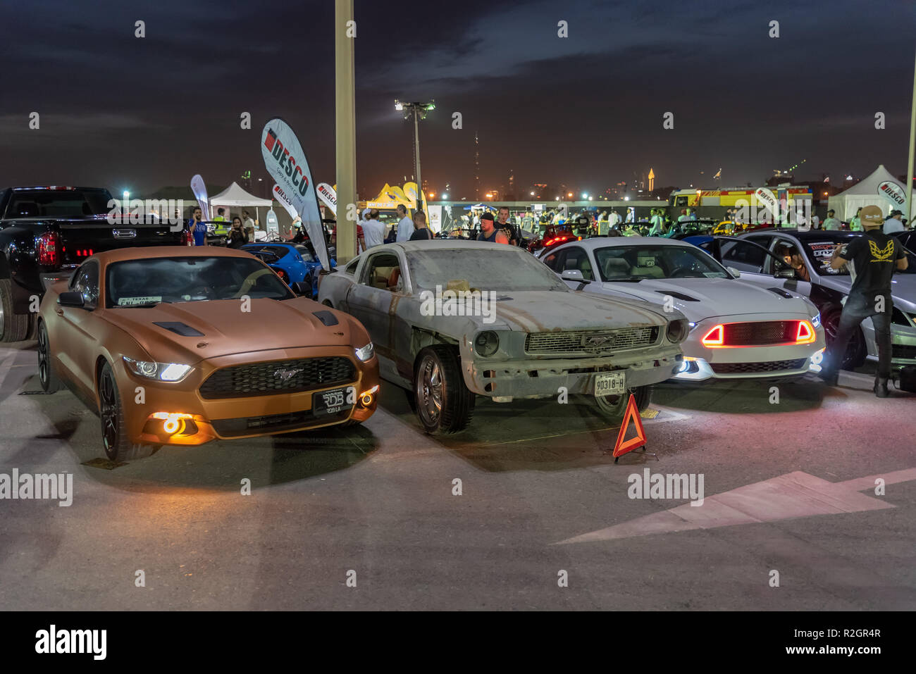 November 16, 2018, Gulf Car Festival, Dubai, United Arab Emirates, it's ...