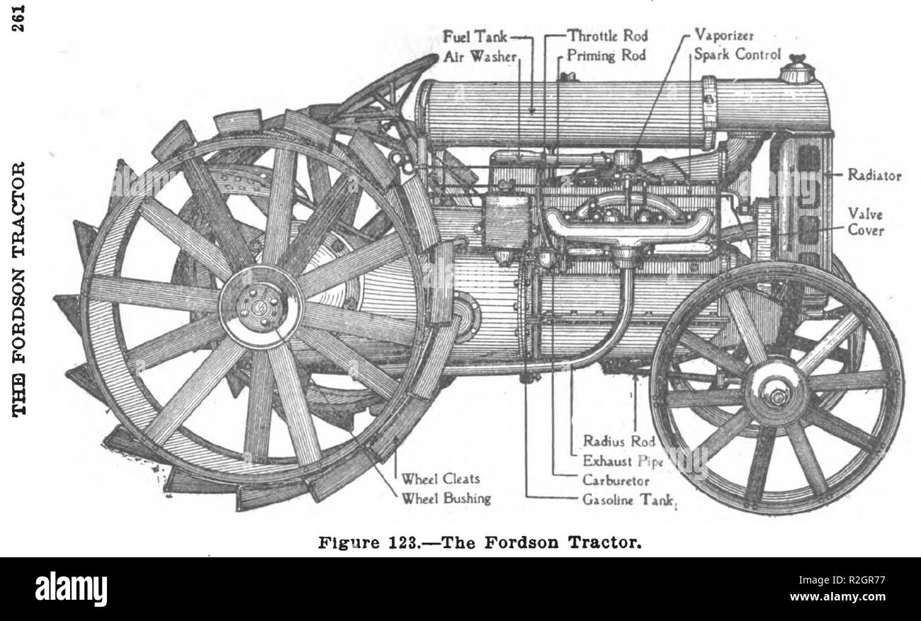 Tractor Fordson Black and White Stock Photos & Images - Alamy