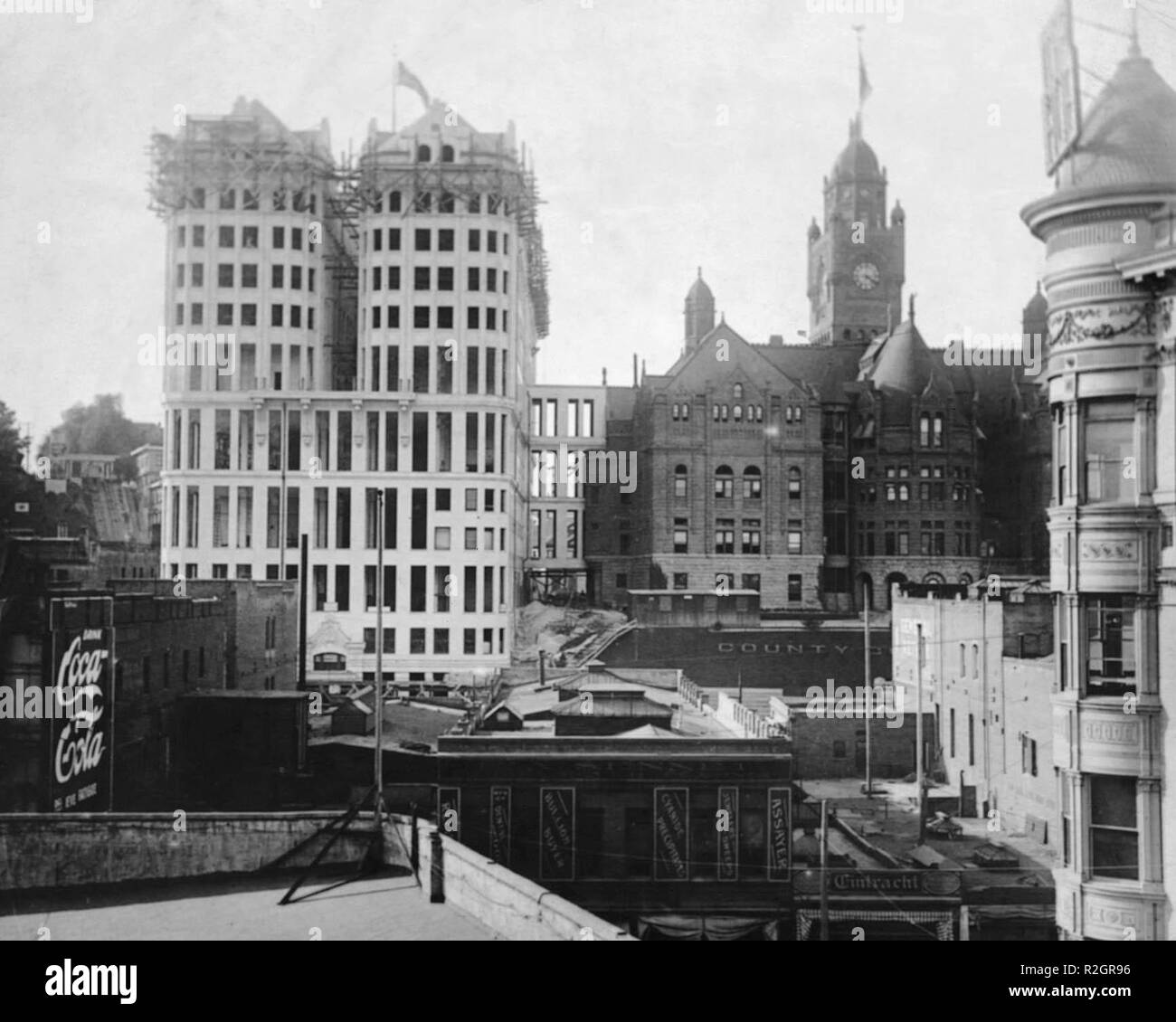 Historical construction records Black and White Stock Photos & Images ...