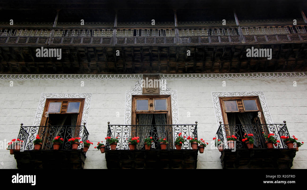 Casa de los balconies hi-res stock photography and images - Alamy