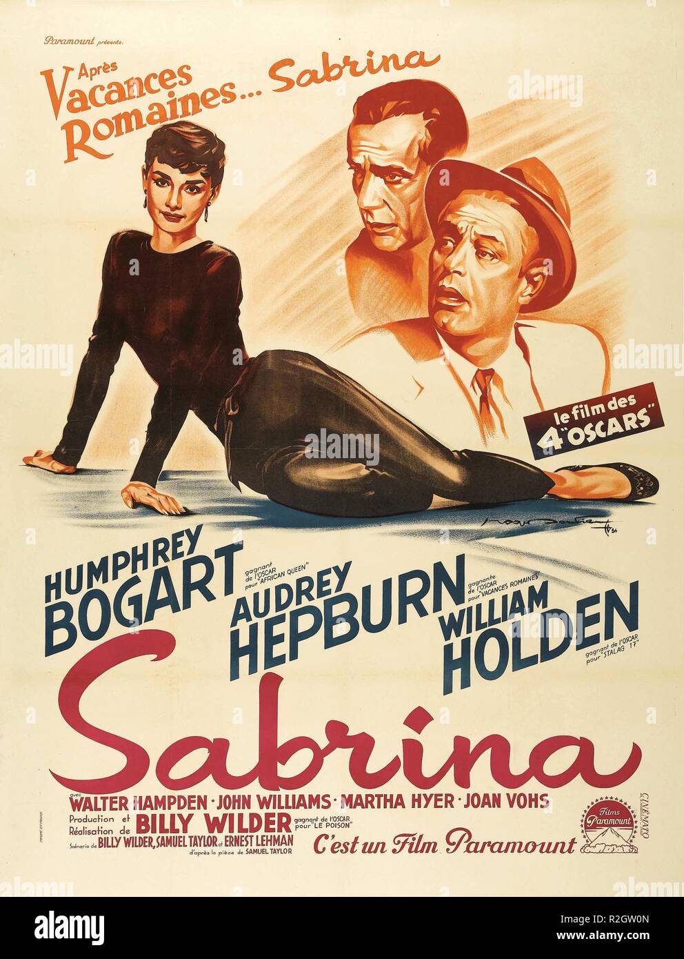 Sabrina Year : 1954 USA Director : Billy Wilder Humphrey Bogart, Audrey Hepburn, William Holden ...