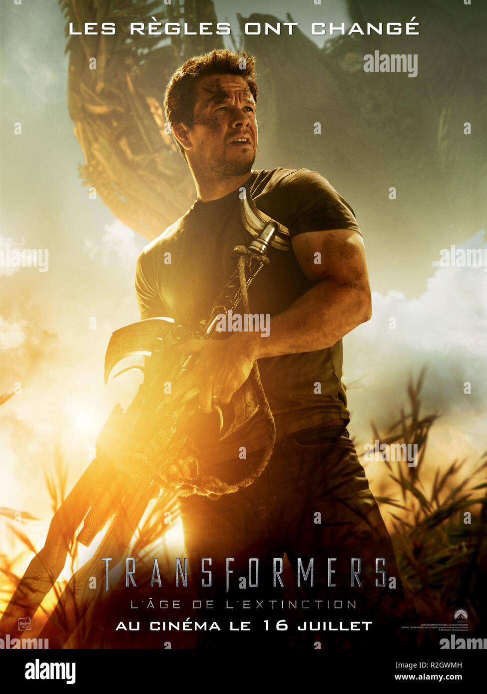 Mark Wahlberg Transformers Poster