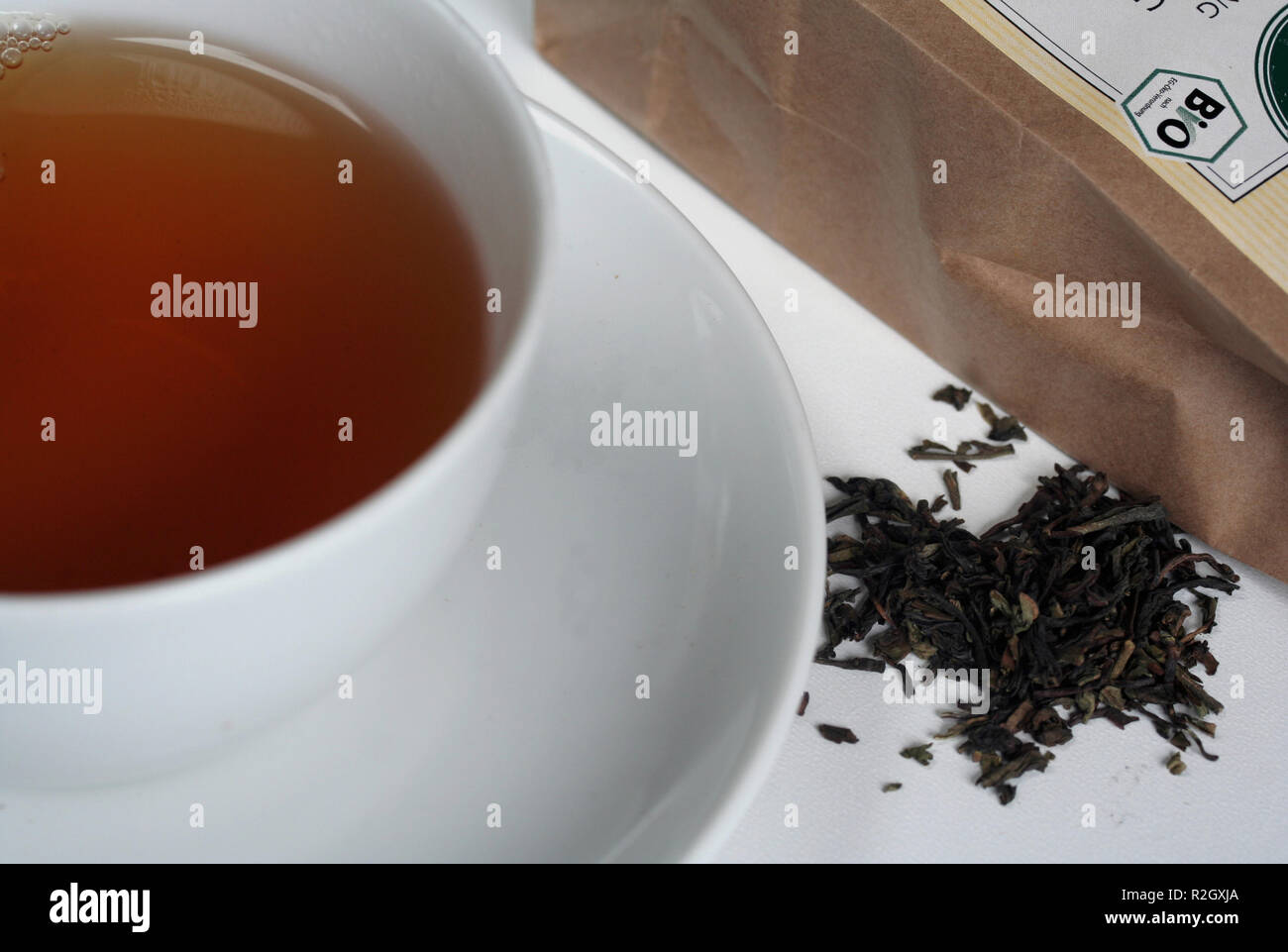 organic tea iv Stock Photo - Alamy