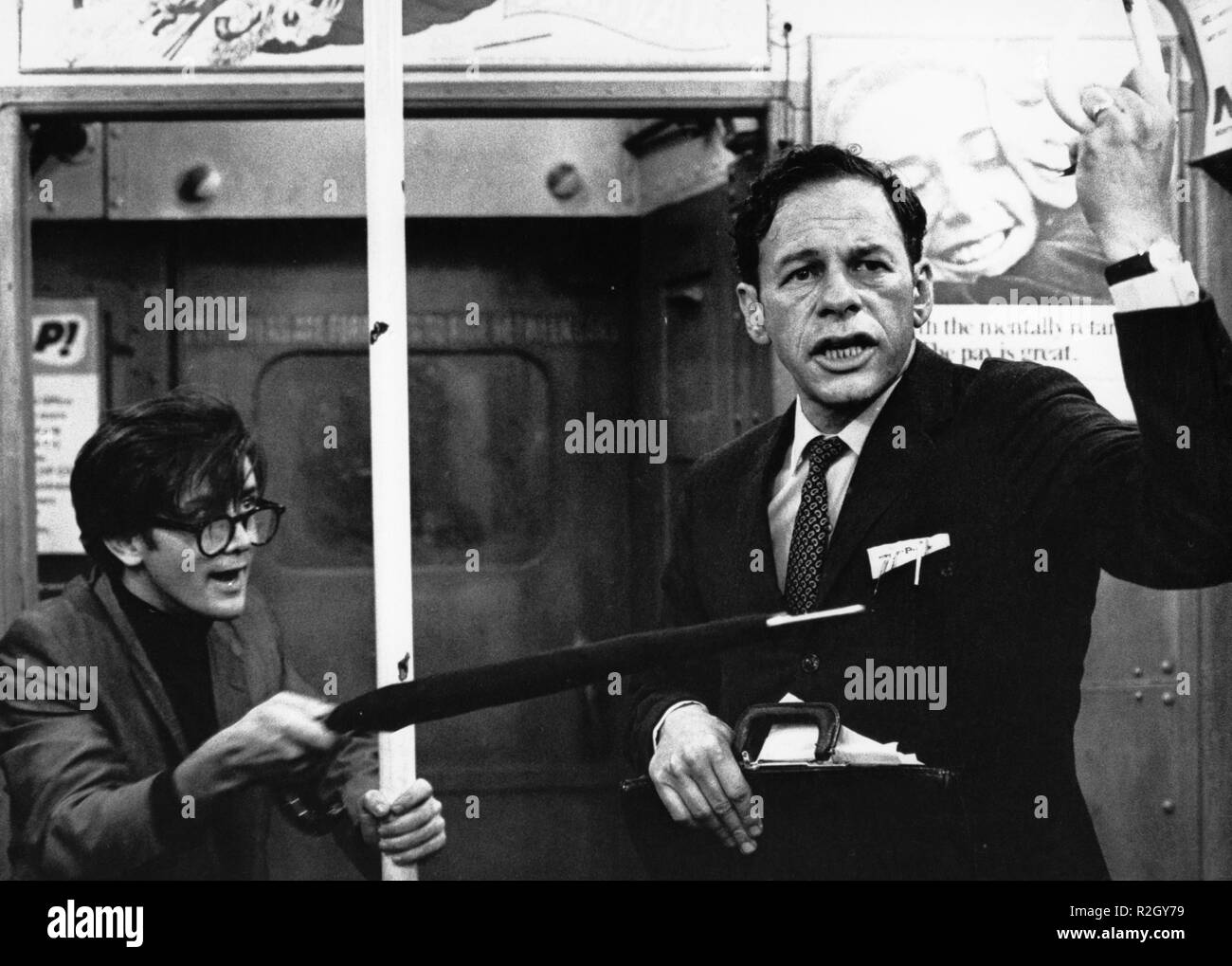 The Incident Year : 1967 USA Director : Larry Peerce Martin Sheen, Mike ...