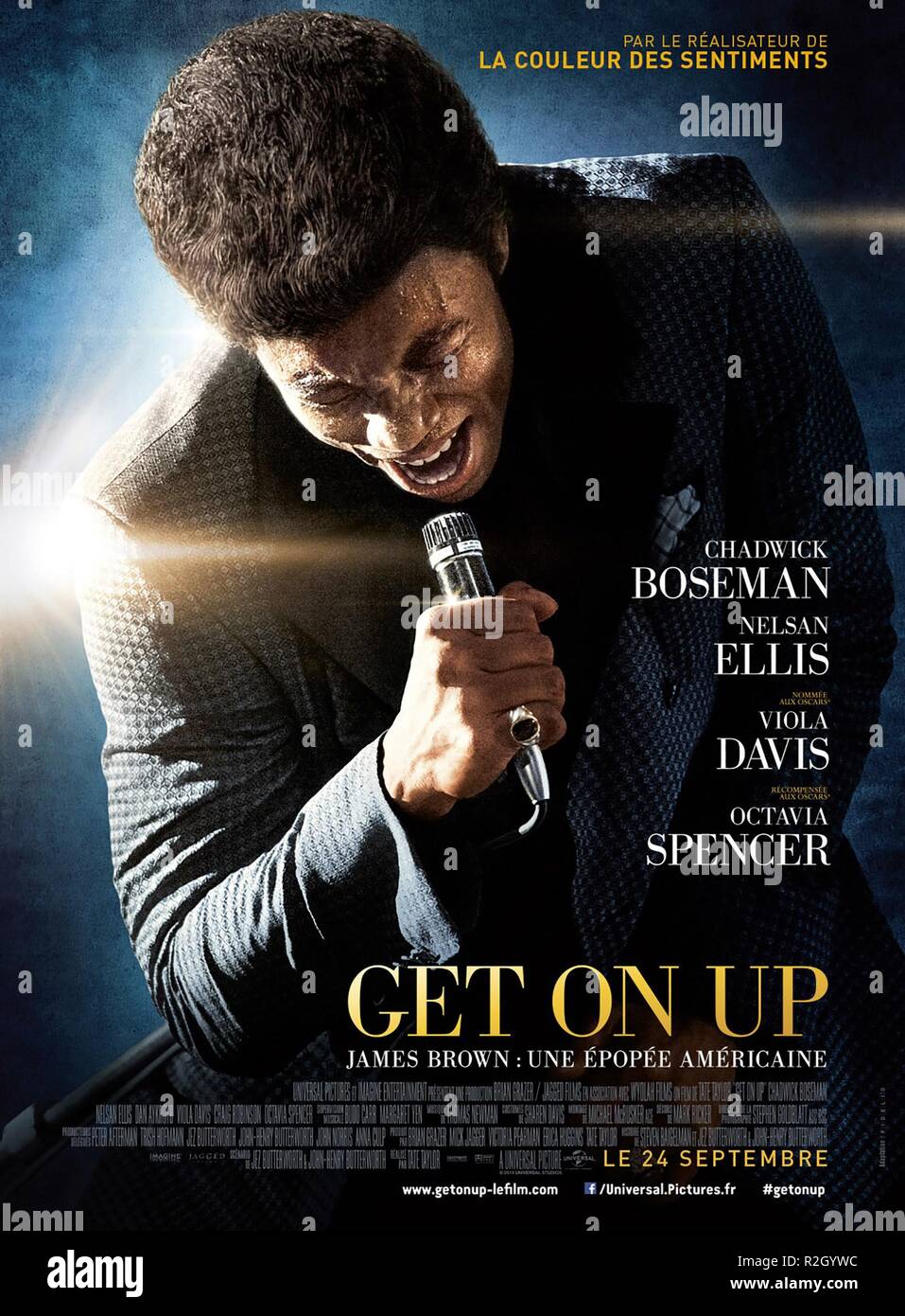 Get On Up Year : 2014 USA Director : Tate Taylor Chadwick Boseman Movie ...