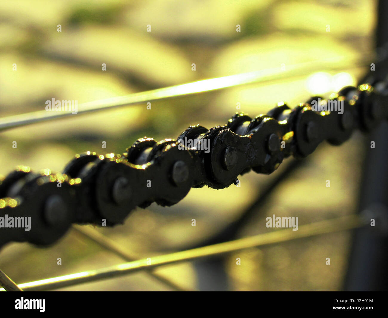 Greasy chain hi-res stock photography and images - Alamy