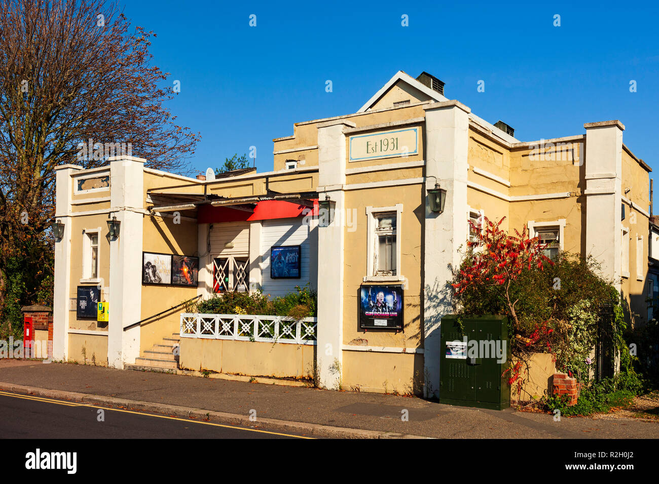 The Rio Cinema Burnham on Crouch Stock Photo - Alamy