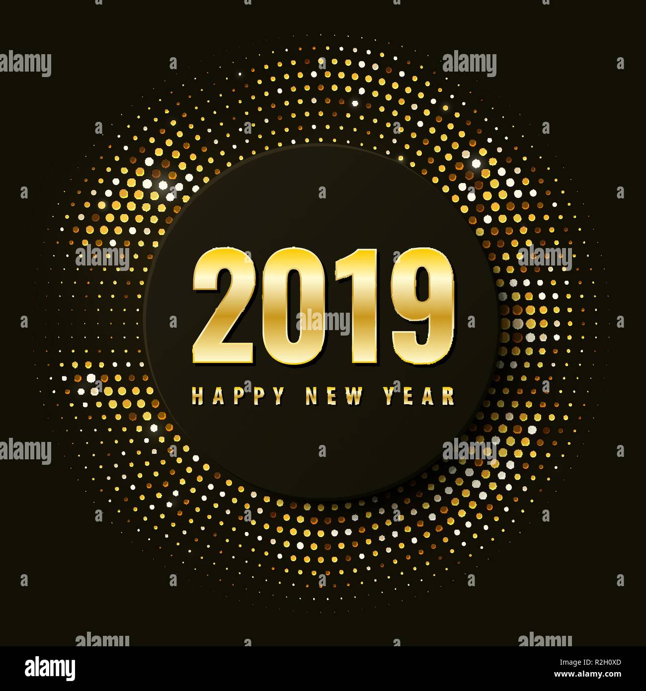 Classic new year background Stock Vector Images - Alamy