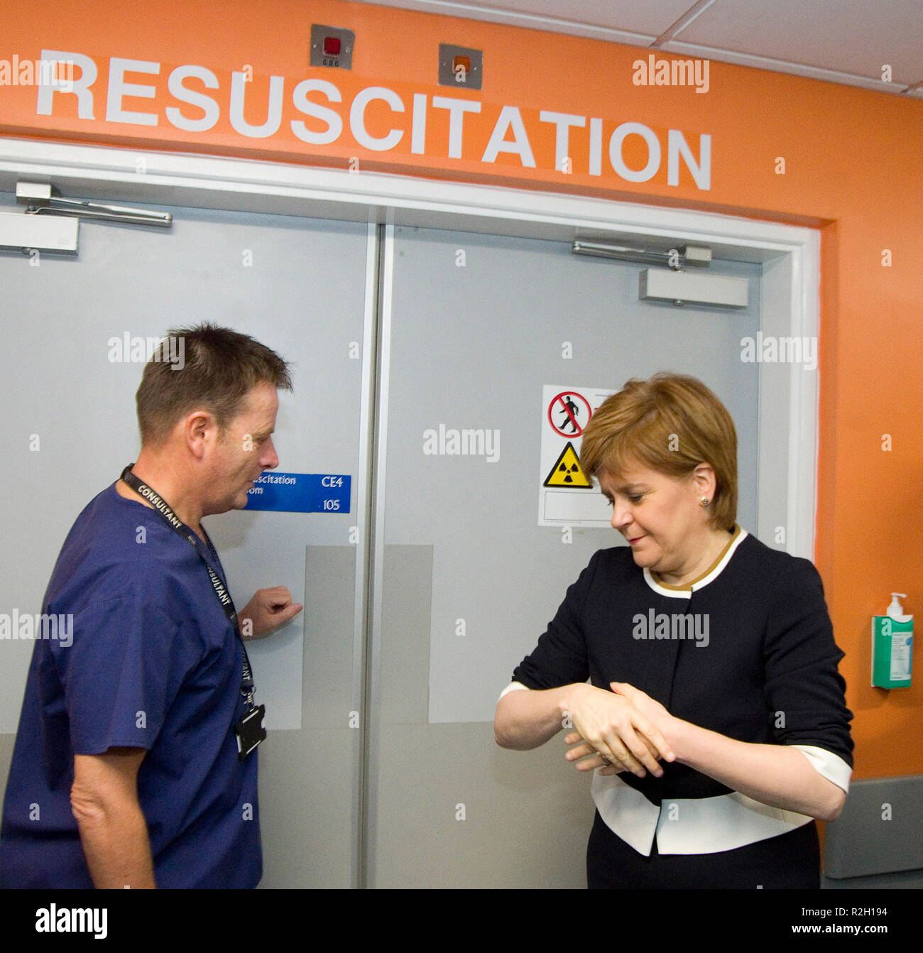 She opens east scotland major trauma centre ninewells hospital hi-res ...