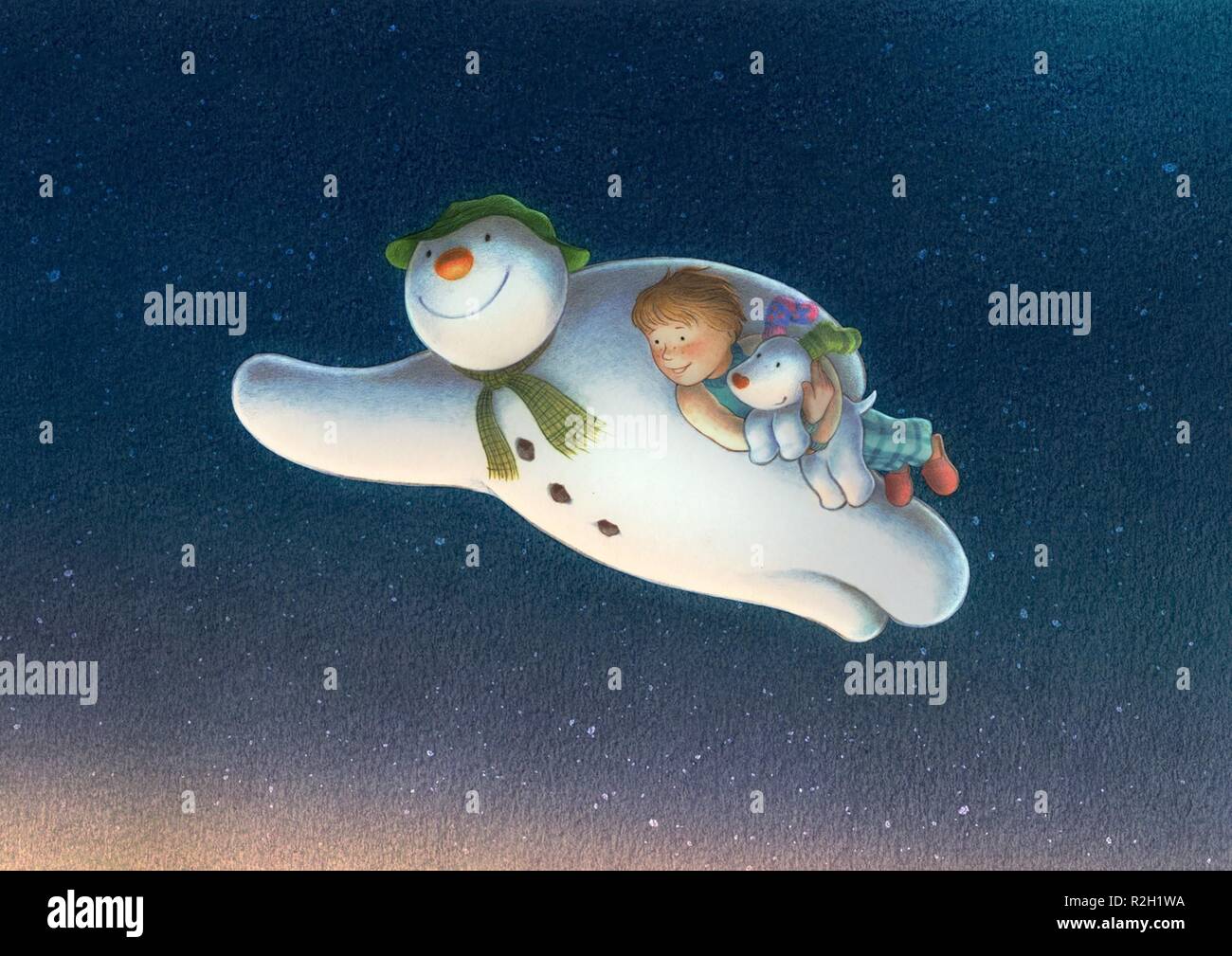 The snowman animation hi-res stock photography and images - Alamy