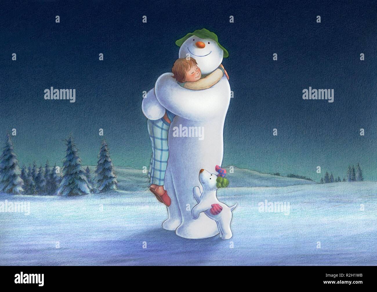 The snowman animation hi-res stock photography and images - Alamy