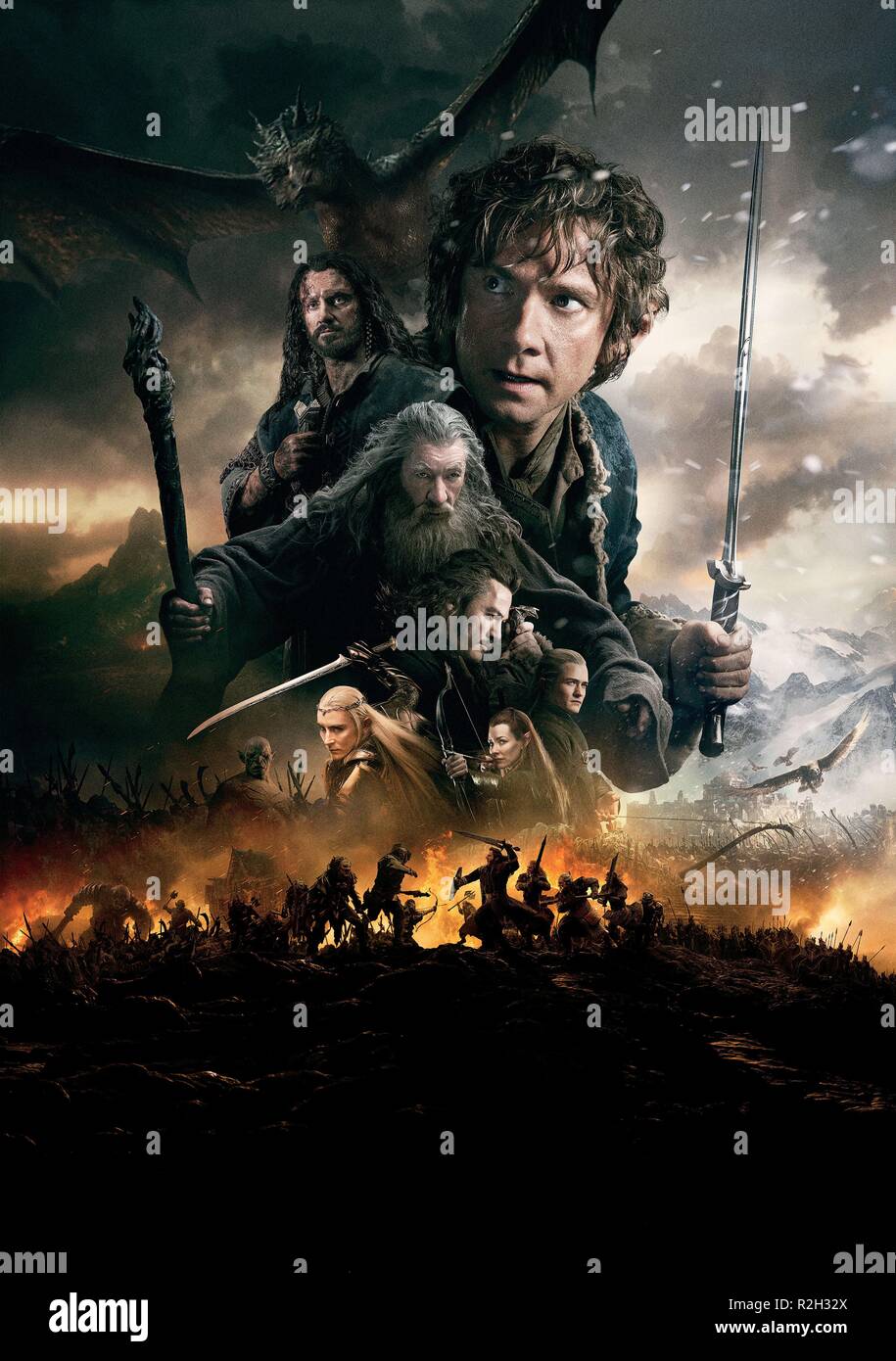 Battle Of Five Armies Movie Poster