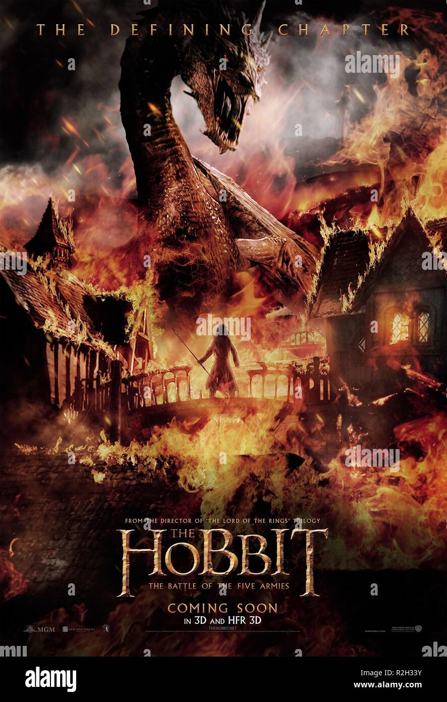Hobbit Battle Of Five Armies Movie Poster