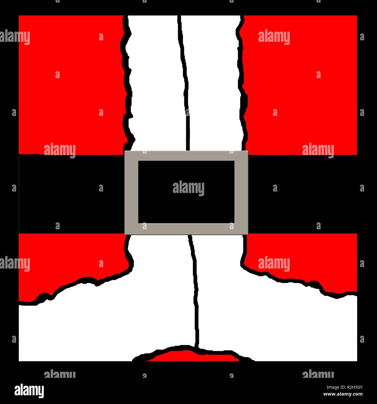 Santas belt hi-res stock photography and images - Alamy
