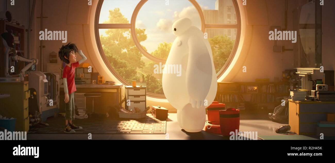 Big Hero 6 Baymax And Hiro Hug