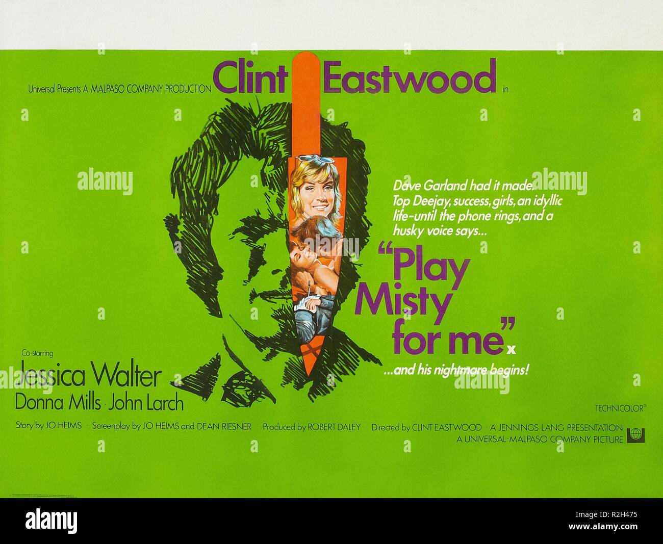Clint eastwood movie poster usa hi-res stock photography and images - Alamy