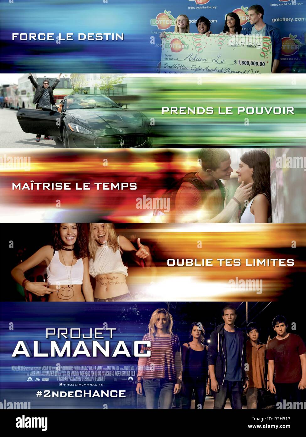 Project almanac poster hi-res stock photography and images - Alamy