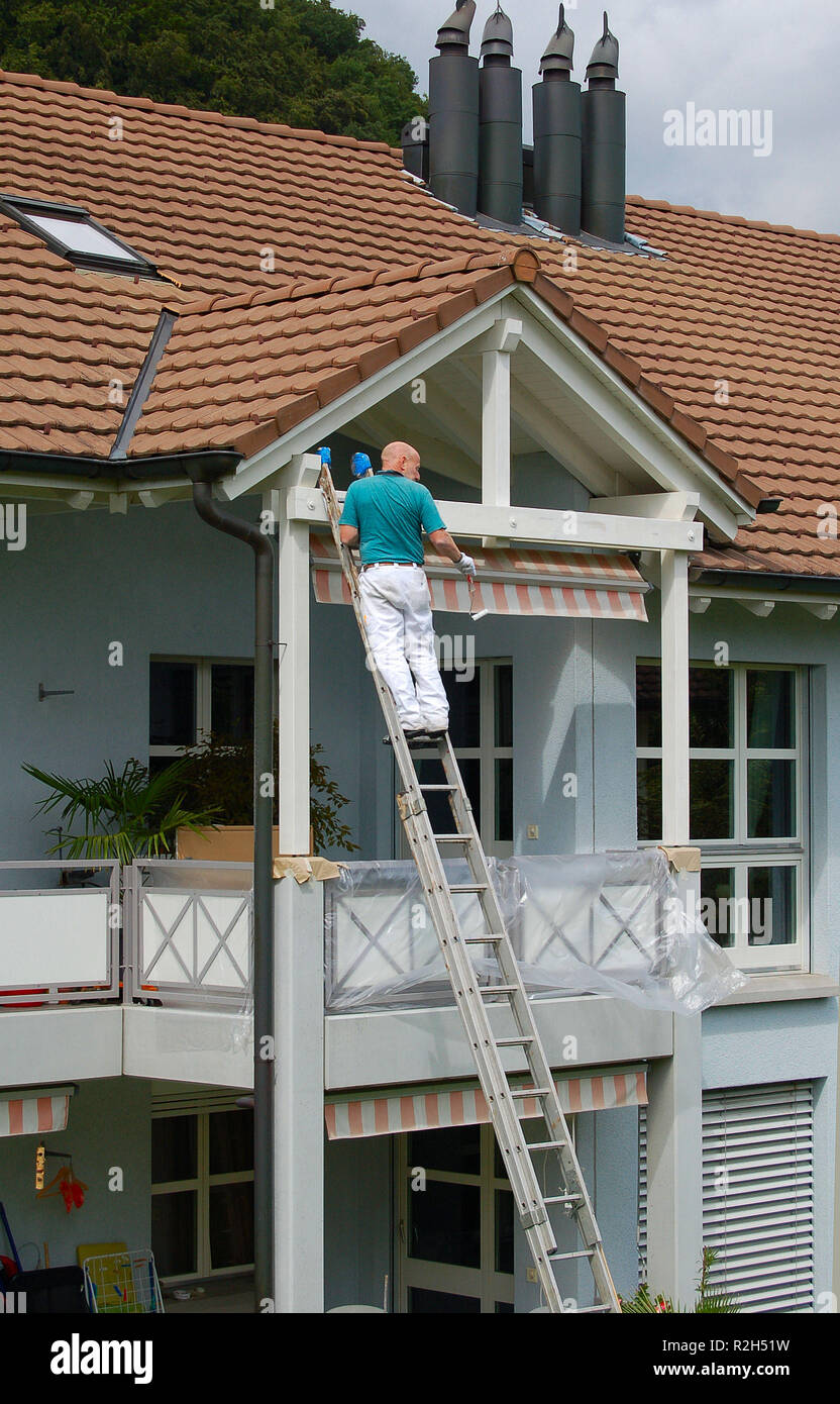 painters at work Stock Photo - Alamy