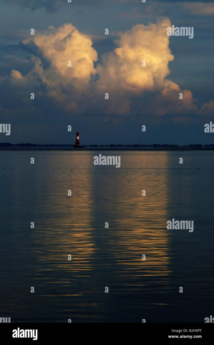 lighthouse in jade bay Stock Photo - Alamy