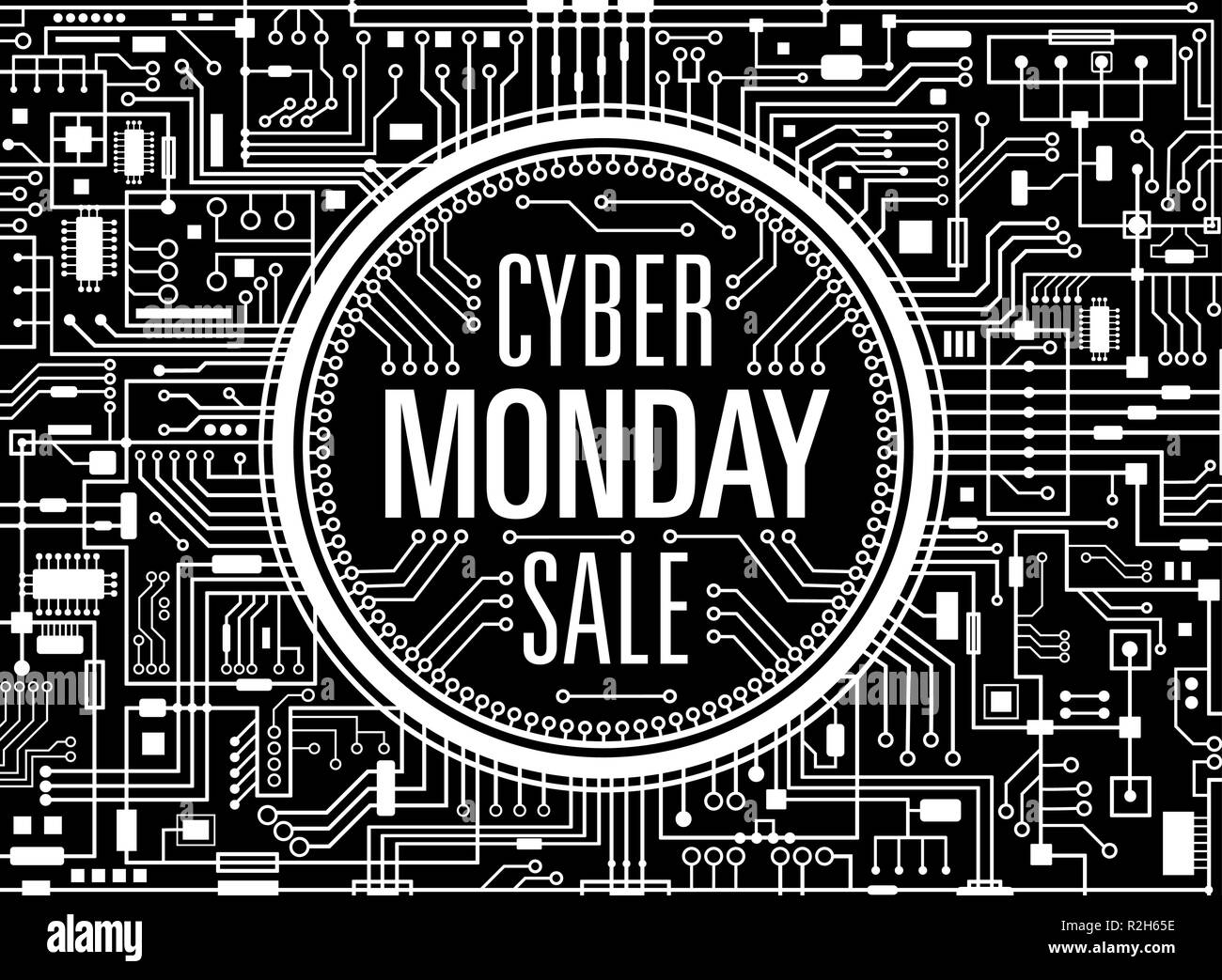 Business sale banner Black and White Stock Photos & Images - Alamy