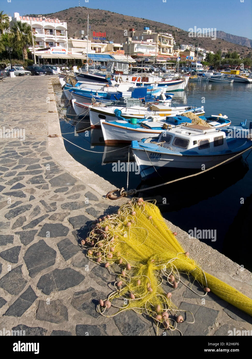 Fishing Boats, Crete Stock Photo - Alamy