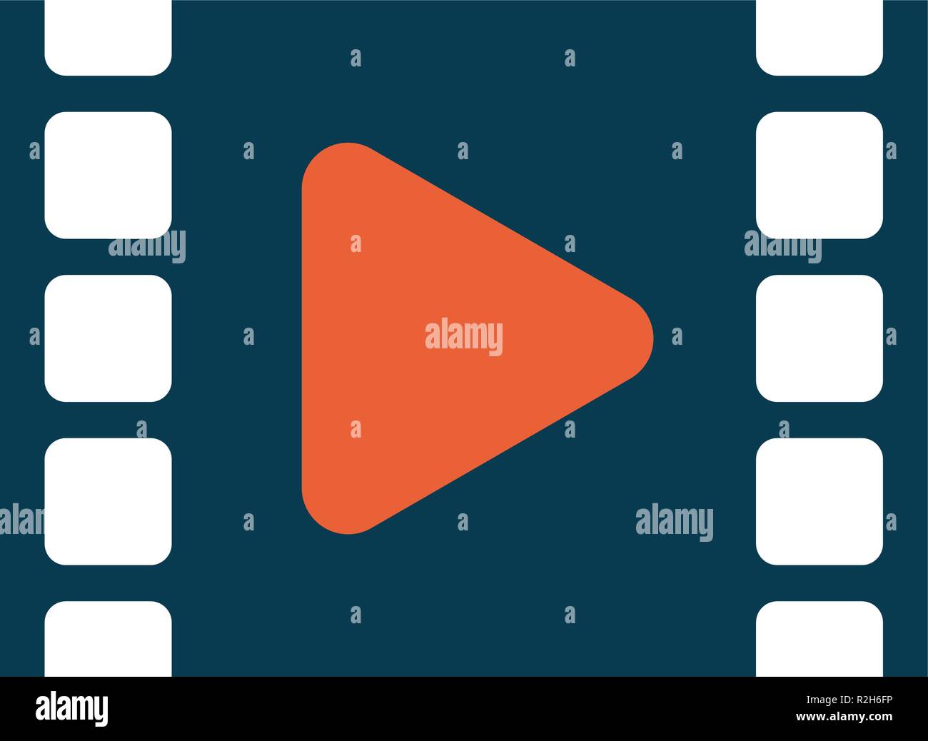 Video player symbol vector illustration graphic design Stock Vector ...